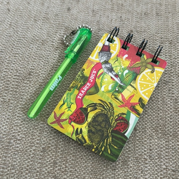 Trader Joe'S | Office | Trader Joes Recycled Gift Card Notepad With Pen ...